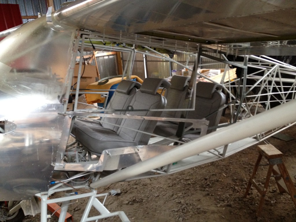 Installing the Seats – Jared and Tabitha's Bearhawk Construction Log